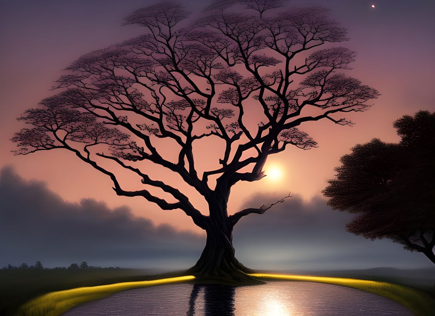 Some Trees - AI Generated Artwork - NightCafe Creator