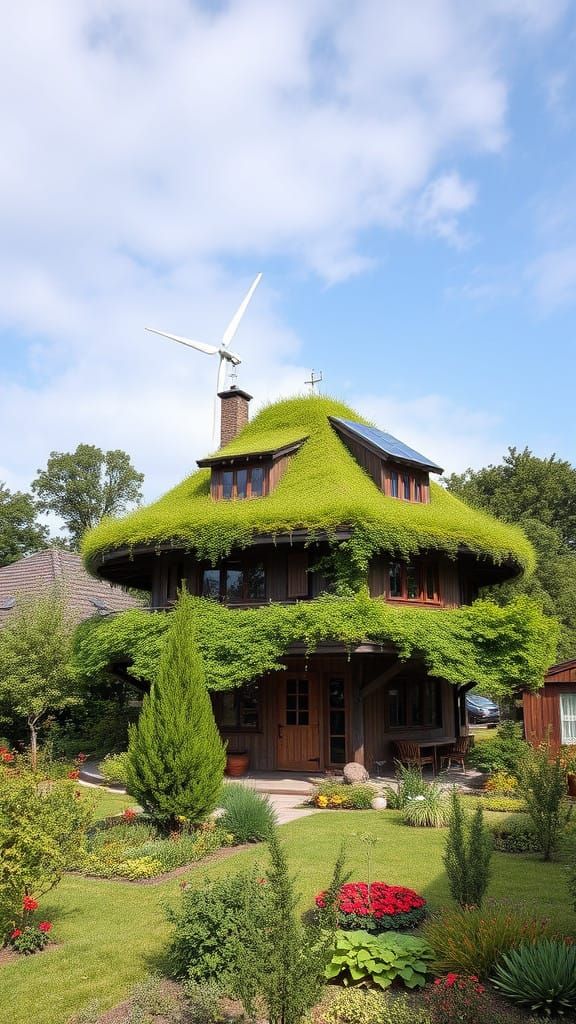 Green, green, my house is green... - Eco-Friendly Treehouse ...