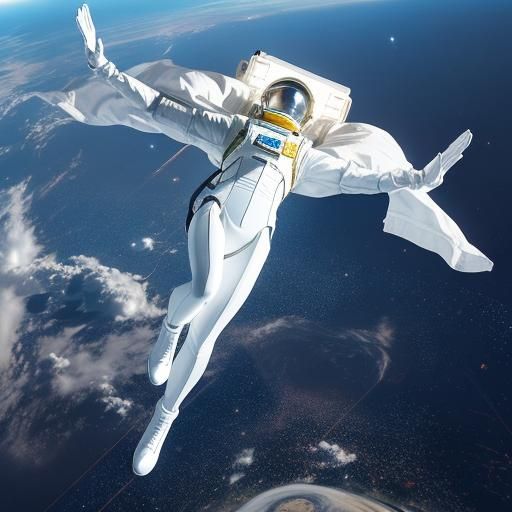 Freefall - AI Generated Artwork - NightCafe Creator