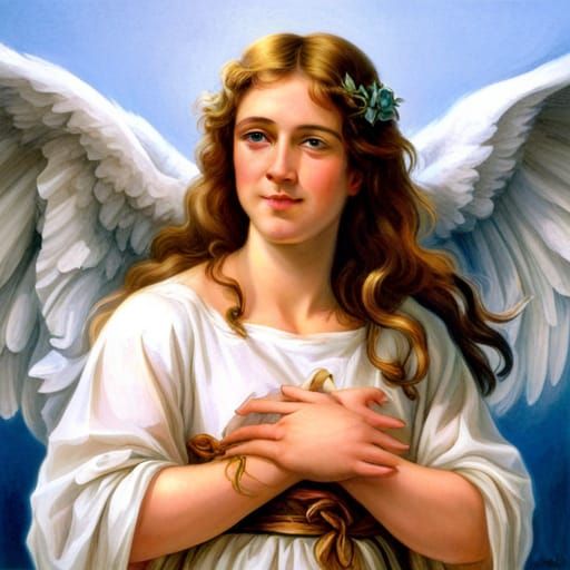 Séraphin ange - AI Generated Artwork - NightCafe Creator