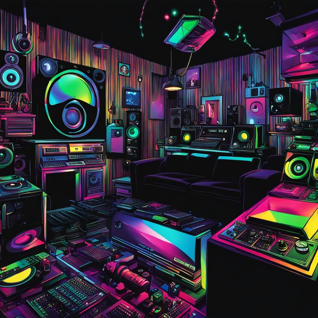 Music has taken over - AI Generated Artwork - NightCafe Creator