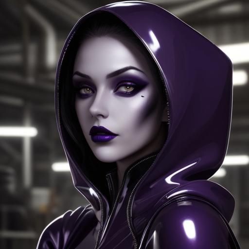 Purple Latex - AI Generated Artwork - NightCafe Creator