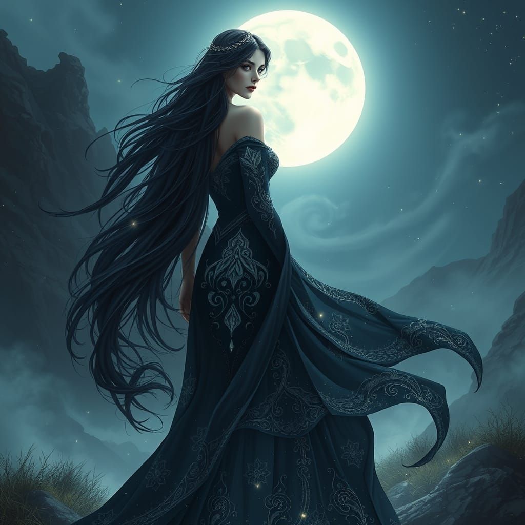 She walks in beauty, like the night