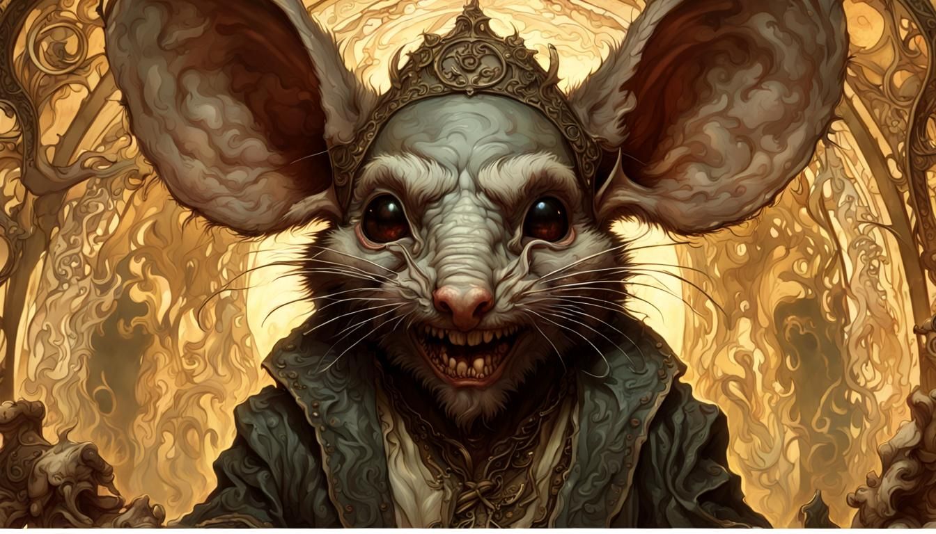 Mr.Rat king - AI Generated Artwork - NightCafe Creator