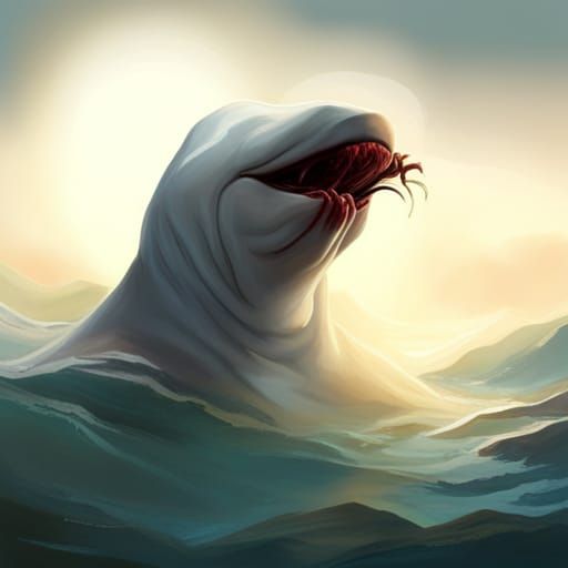 Sea monster - AI Generated Artwork - NightCafe Creator