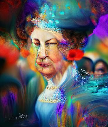 Queen Elizabeth - AI Generated Artwork - NightCafe Creator