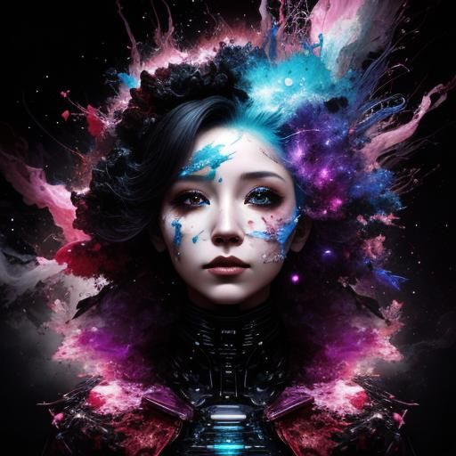 EXPLODING GALAXY BRAIN. - AI Generated Artwork - NightCafe Creator