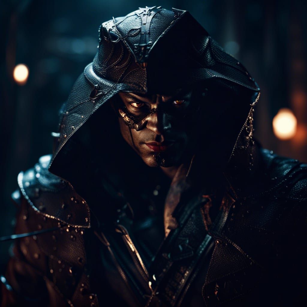 Strong vampire hunter - AI Generated Artwork - NightCafe Creator