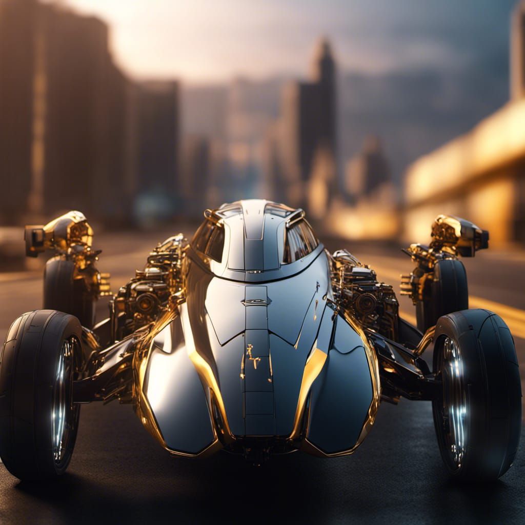 Bullet car - AI Generated Artwork - NightCafe Creator