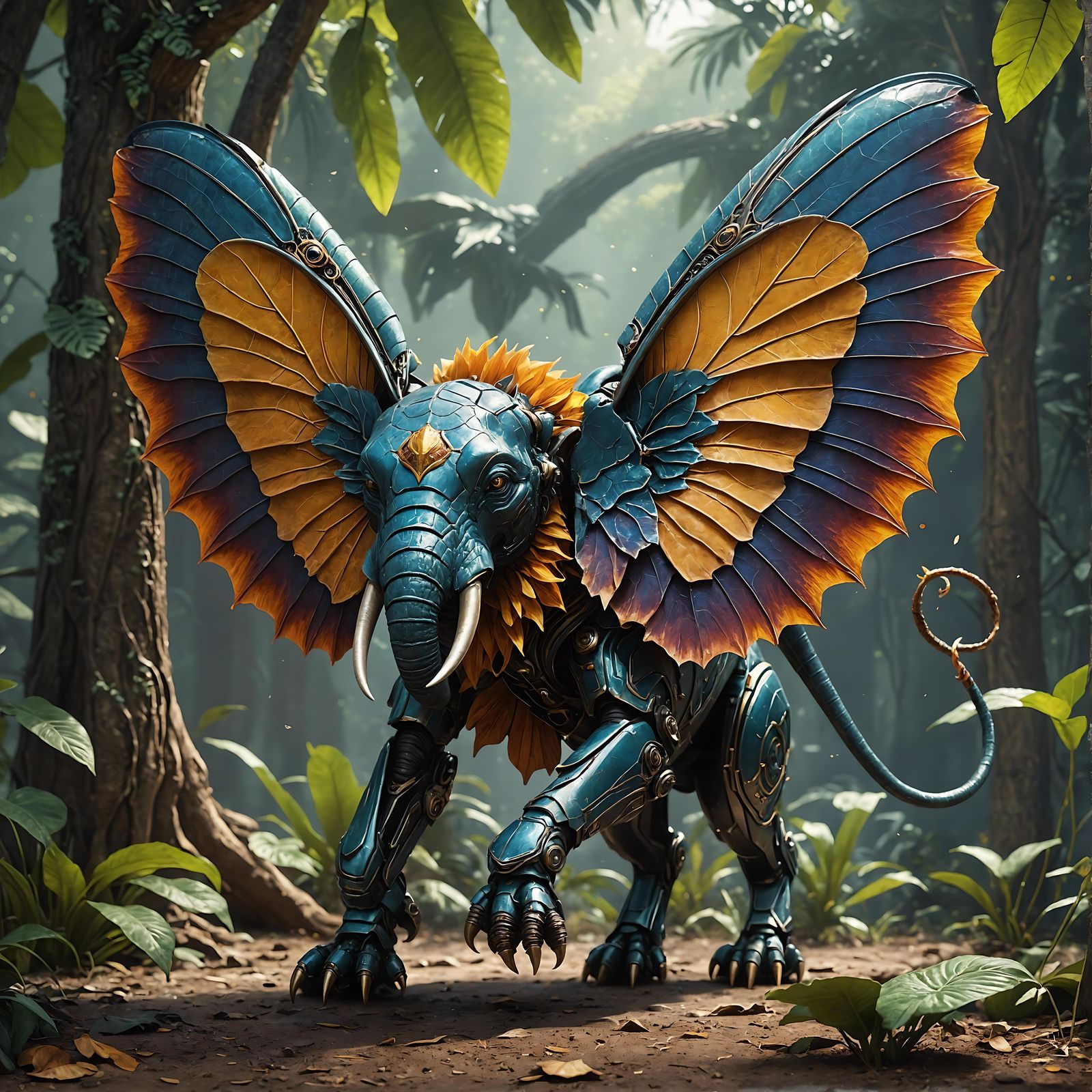 The elephant insect - AI Generated Artwork - NightCafe Creator