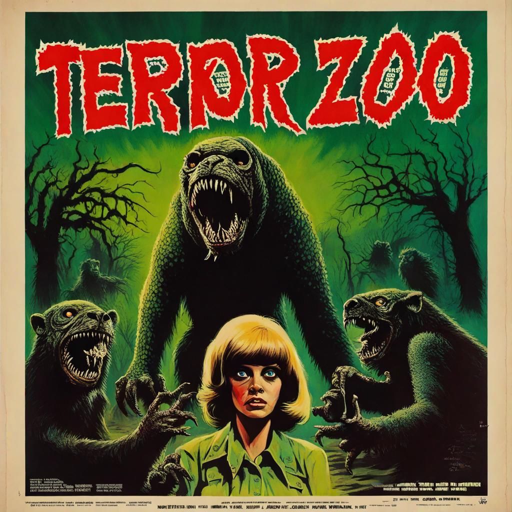 Terror Zoo, 1979 - AI Generated Artwork - NightCafe Creator