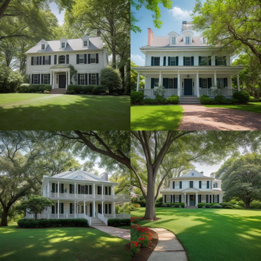 house colonial style - Colonial Style Home in Beautiful Boke...
