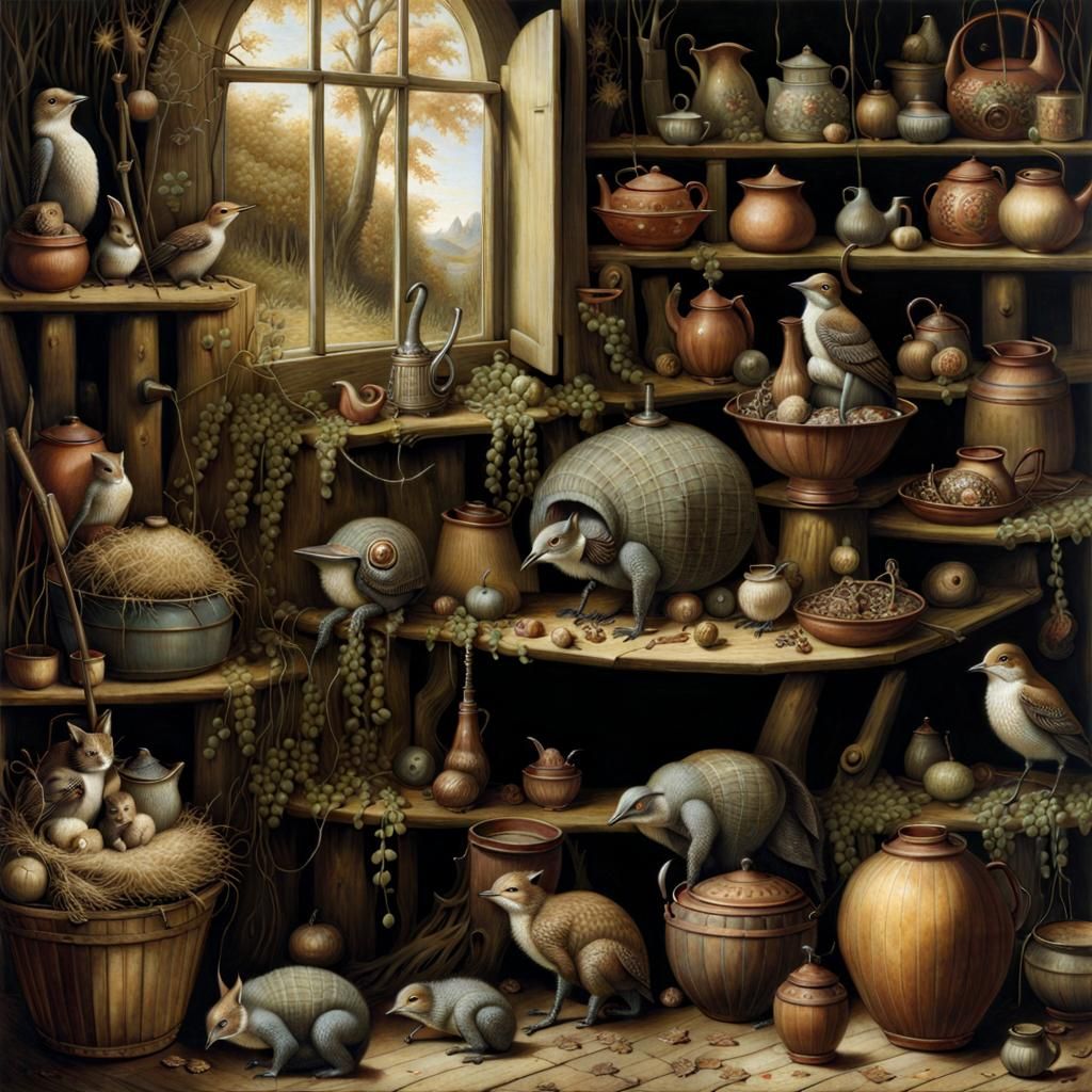 Whimsical Fae Creatures - AI Generated Artwork - NightCafe Creator