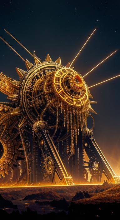 The Grand Machines IV - AI Generated Artwork - NightCafe Creator