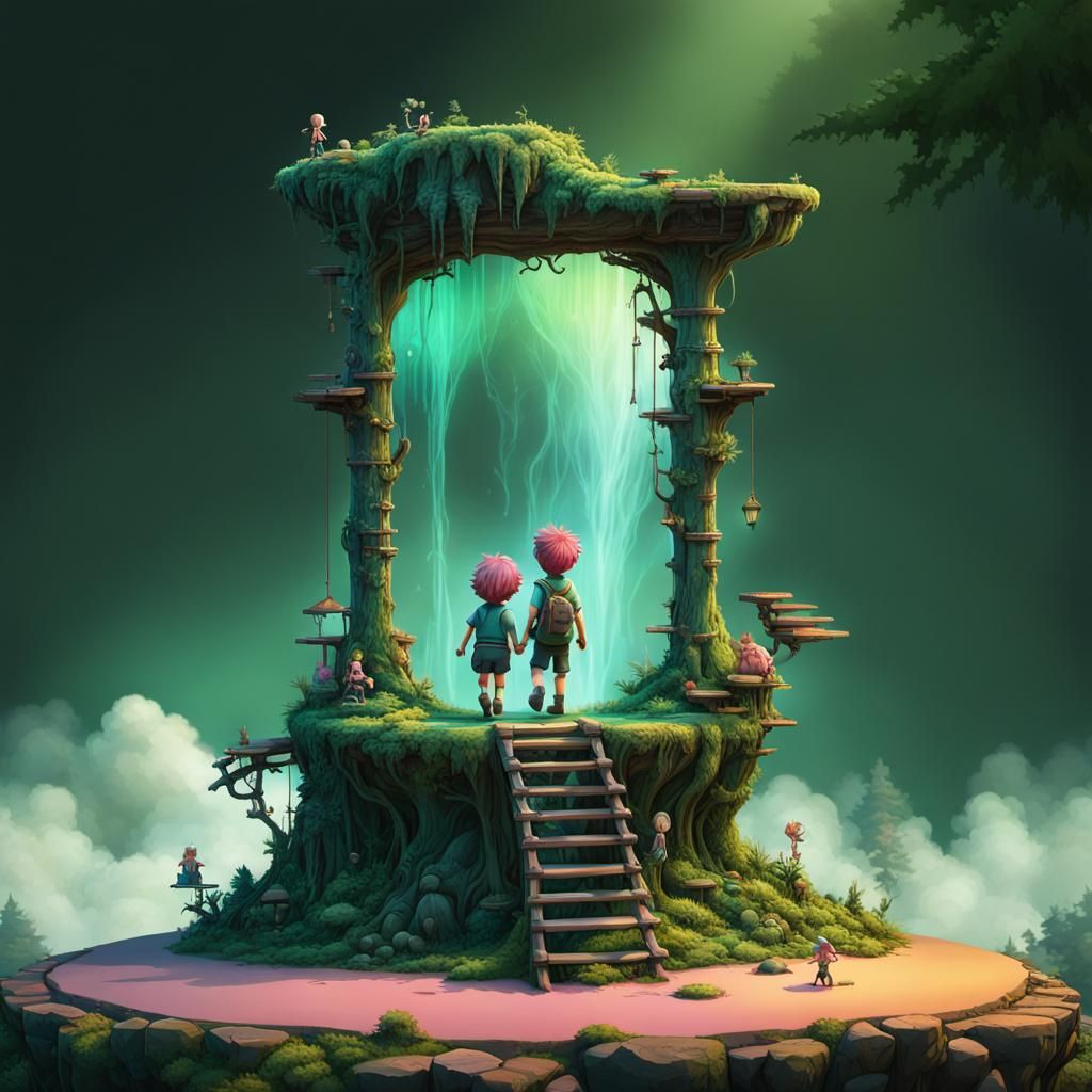 Sibling Adventure ( Entering the Unknown with my brother ) - AI ...