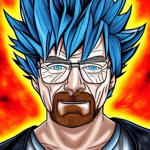 Breaking Bad x Dragon Ball: Breaking Balls - AI Generated Artwork ...