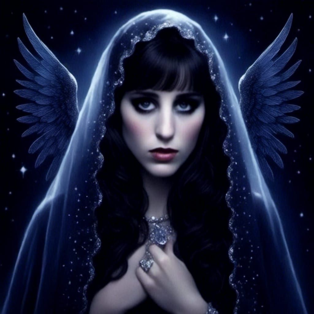 Kim Blue Angel - AI Generated Artwork - NightCafe Creator