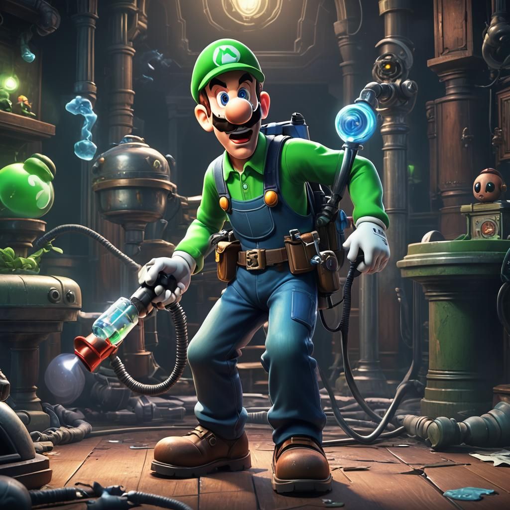 Luigi - AI Generated Artwork - NightCafe Creator