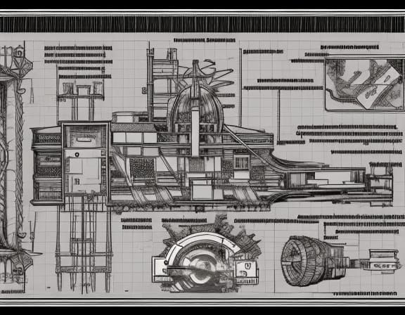 A.M.M.H. 3000 Conversion Blueprint - AI Generated Artwork - NightCafe ...
