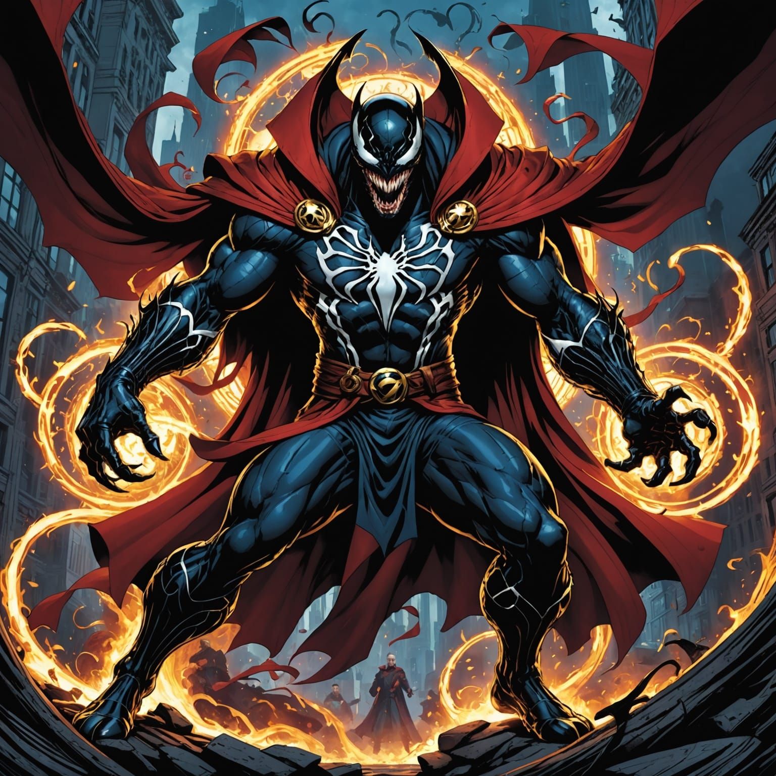 Venom takes over Dr. Strange - Venom Takes Over Dr. Strange ...