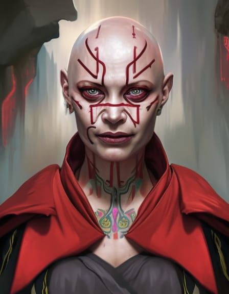 Thay red mage - AI Generated Artwork - NightCafe Creator