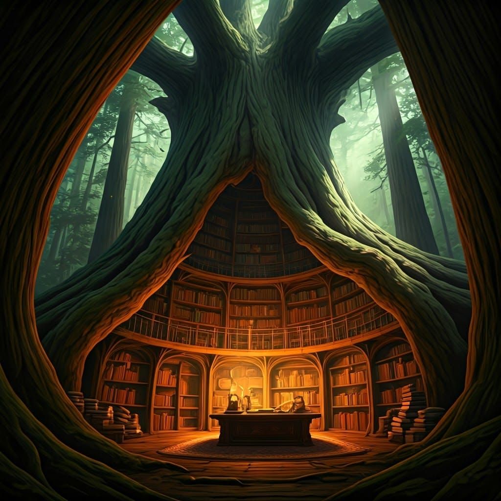 Hollow Trunk Library - Hollow Trunk Library