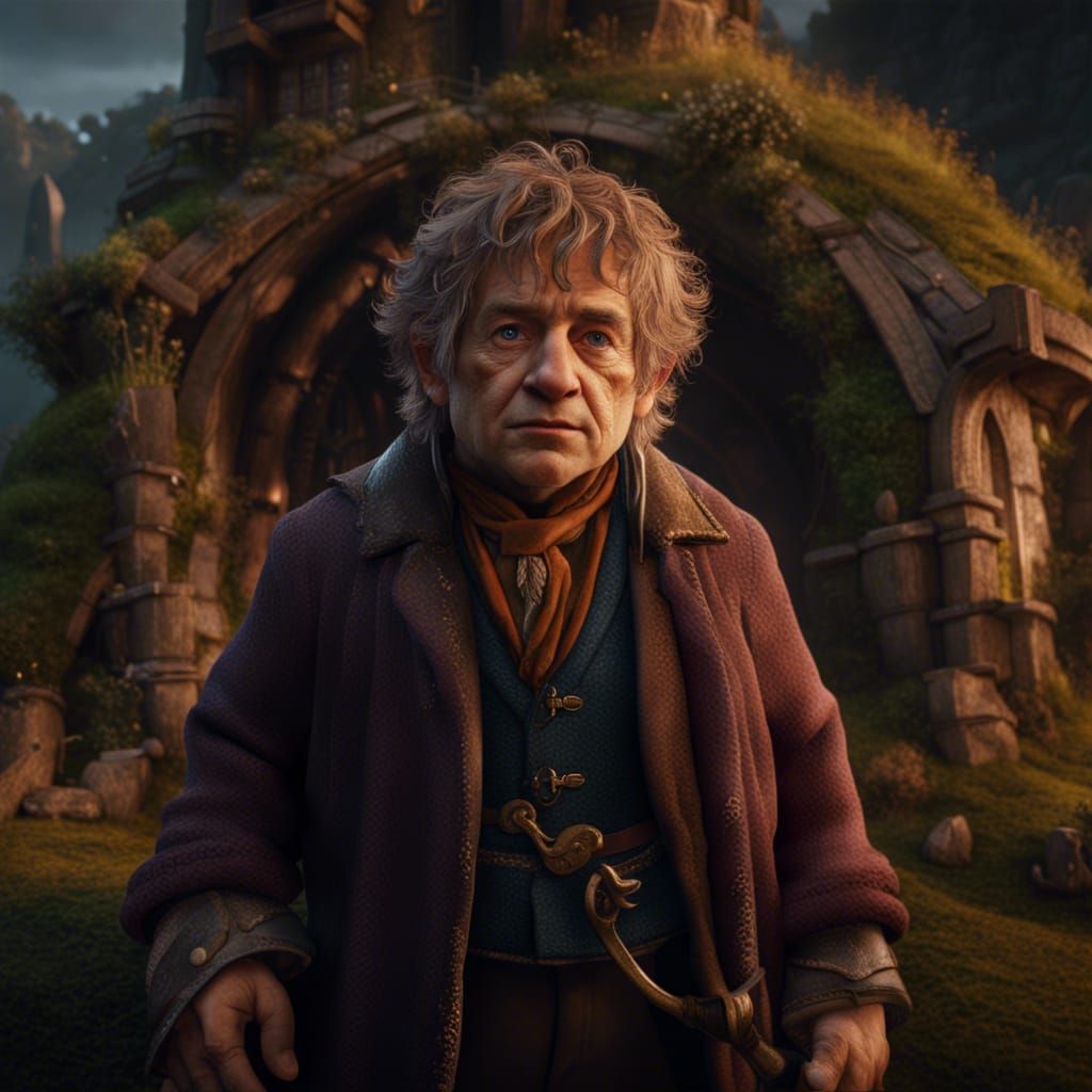 Bilbo baggins - AI Generated Artwork - NightCafe Creator
