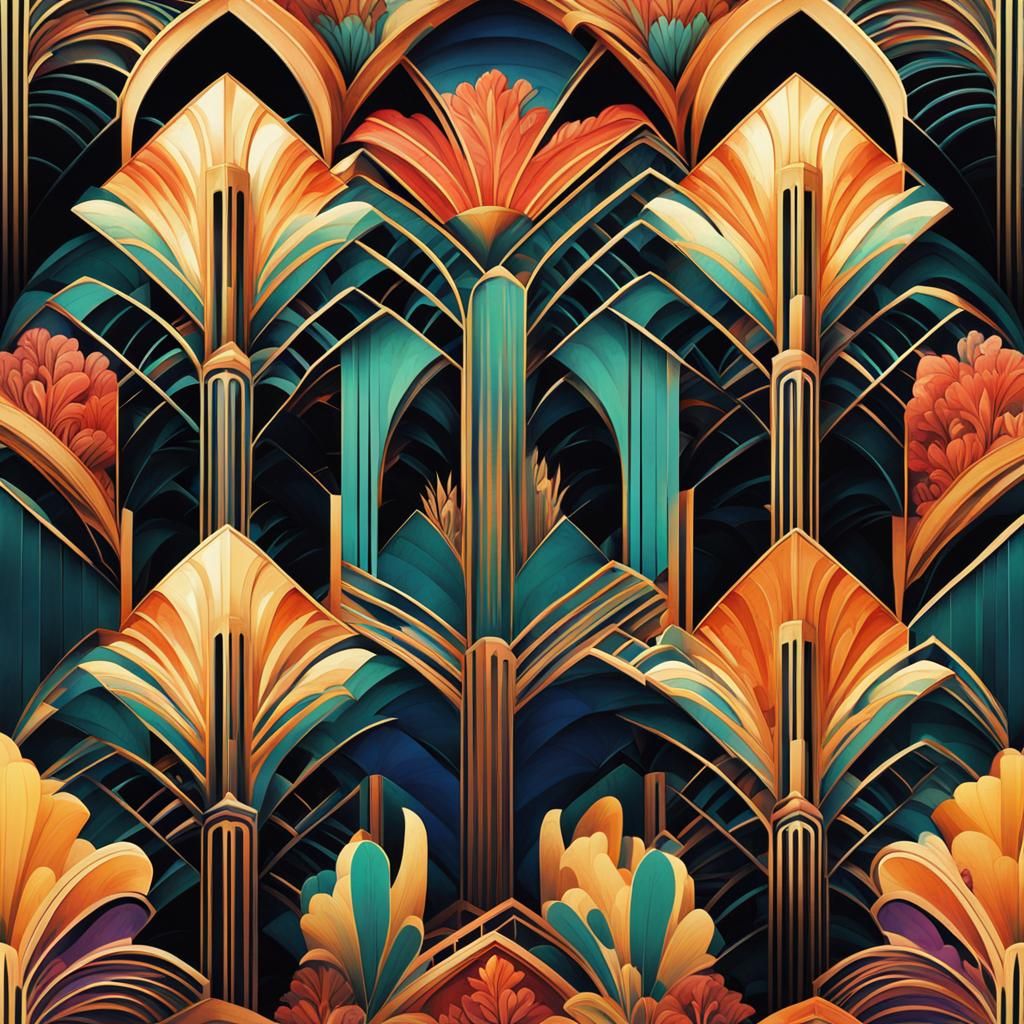 Art Deco - AI Generated Artwork - NightCafe Creator