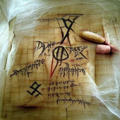 Powerful dangerous runes - AI Generated Artwork - NightCafe Creator