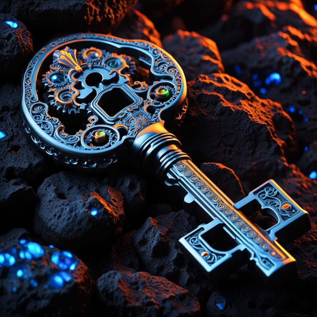 Mystic key - AI Generated Artwork - NightCafe Creator