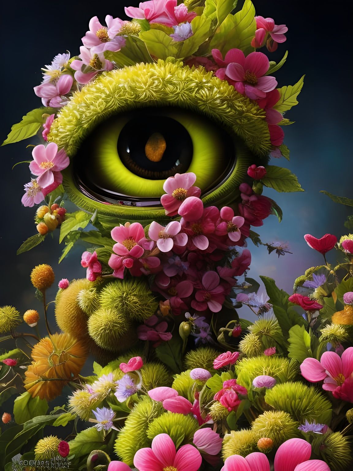 To findeth deep wisdom and true love in flower petals allayed - AI ...