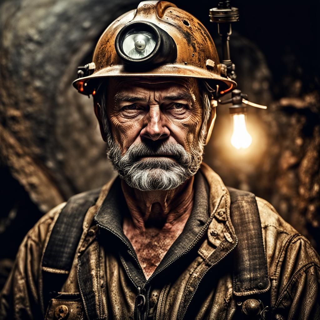 Miner. - AI Generated Artwork - NightCafe Creator
