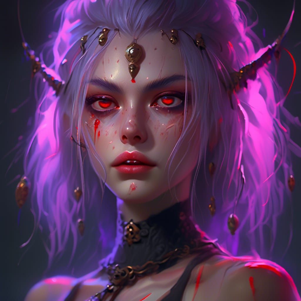 Cute Devil - AI Generated Artwork - NightCafe Creator