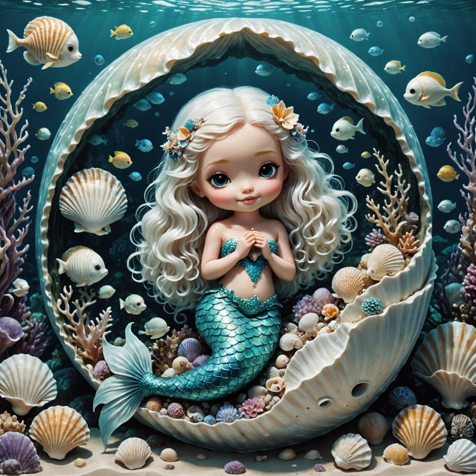 Mermaid Worlds ( Hello, I would like to show you my world )