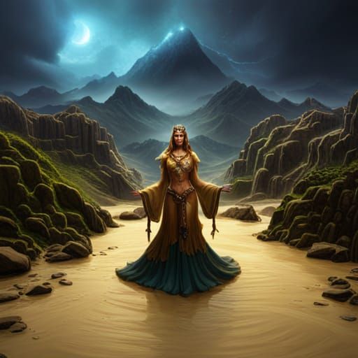 Inanna - AI Generated Artwork - NightCafe Creator