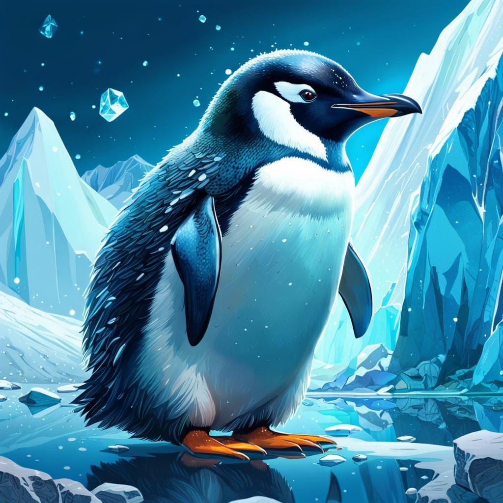 Penguin - AI Generated Artwork - NightCafe Creator