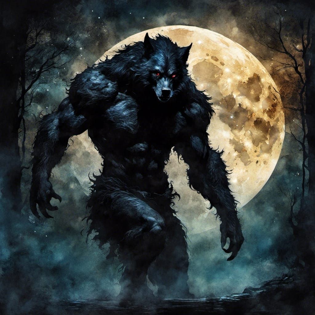 werewolf - AI Generated Artwork - NightCafe Creator