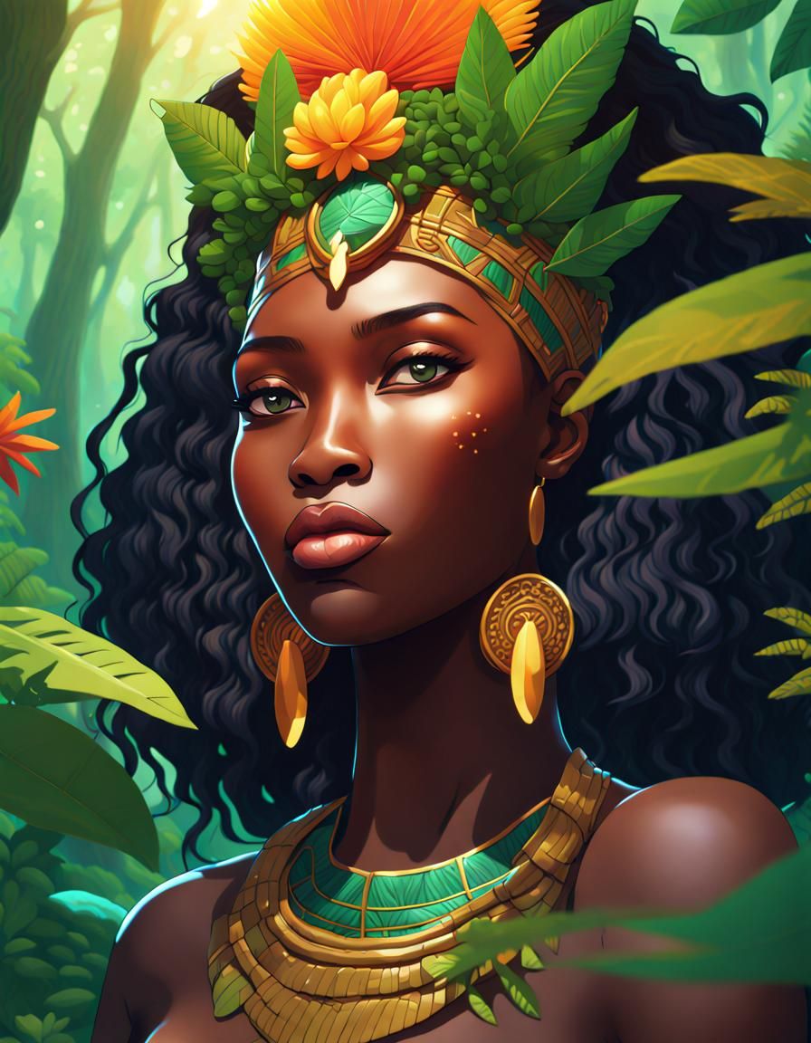 Ajá - AI Generated Artwork - NightCafe Creator