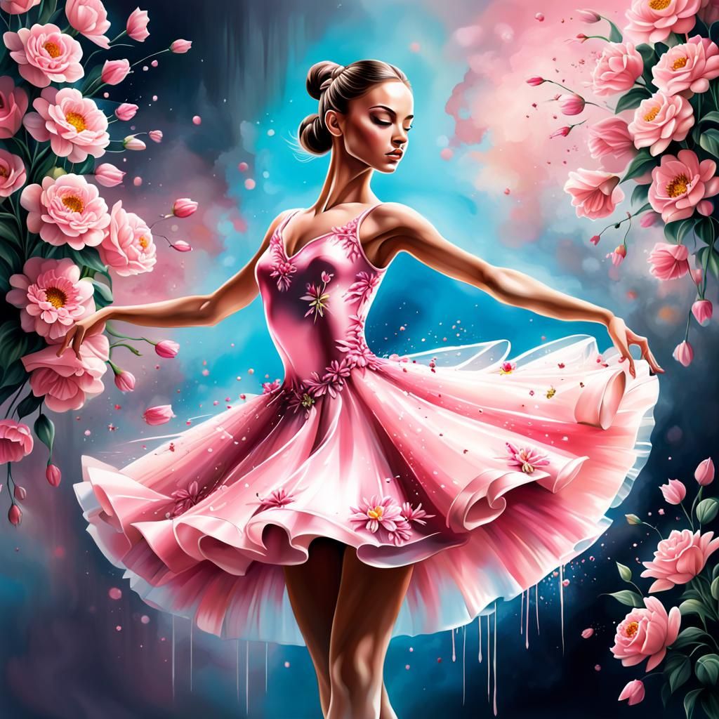 Ballerina - AI Generated Artwork - NightCafe Creator