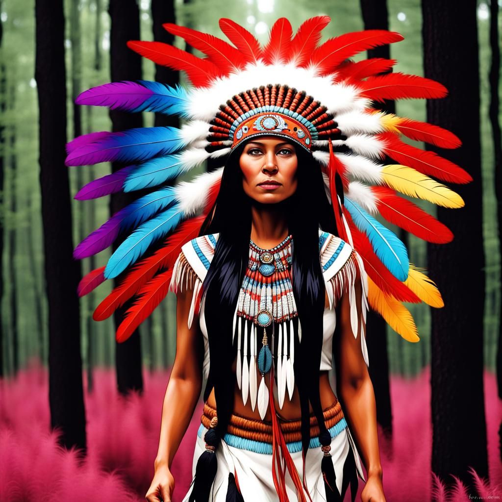 Native American - AI Generated Artwork - NightCafe Creator