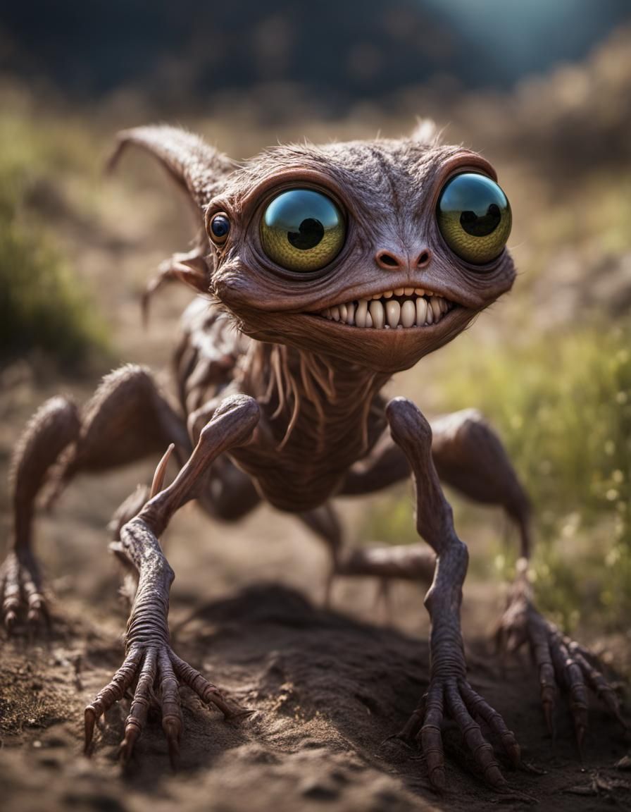 Adorable strange creatures series - AI Generated Artwork - NightCafe ...