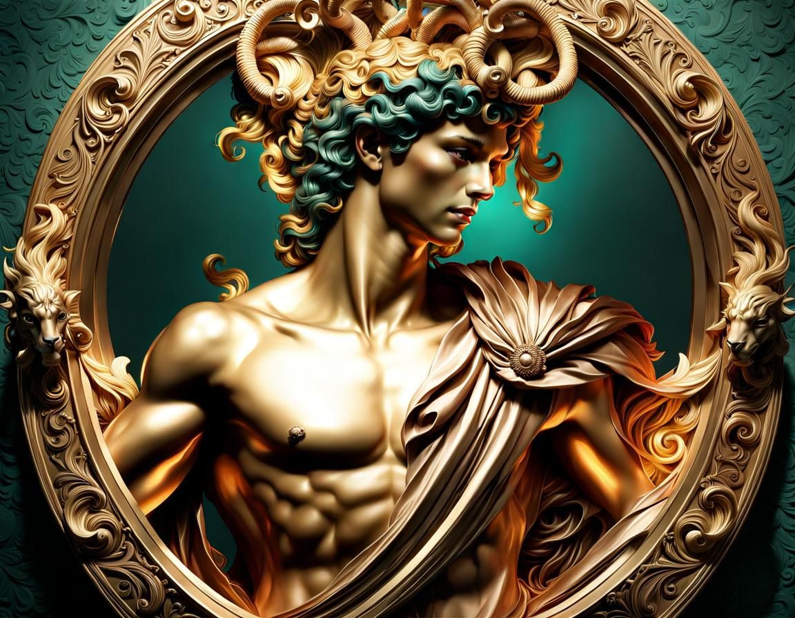 depiction of a greek god - AI Generated Artwork - NightCafe Creator