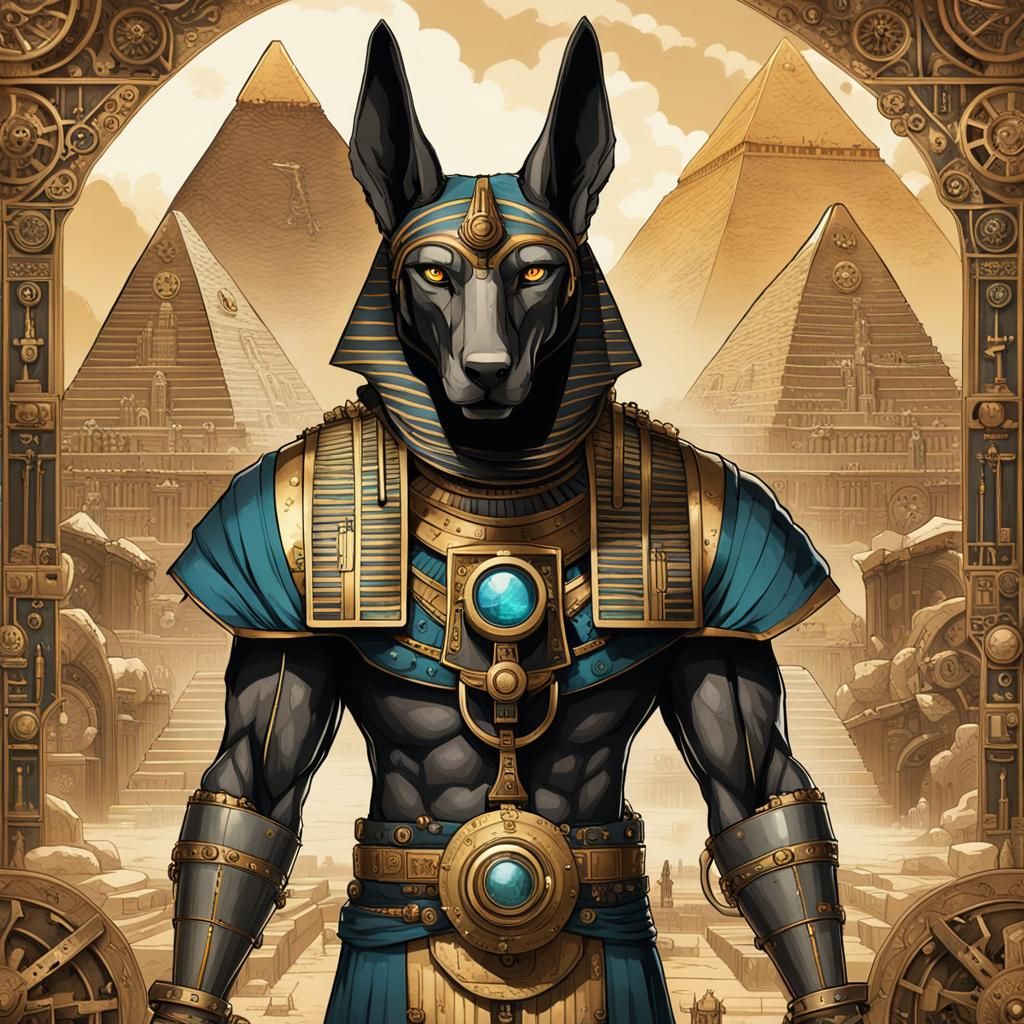 Anubis - AI Generated Artwork - NightCafe Creator