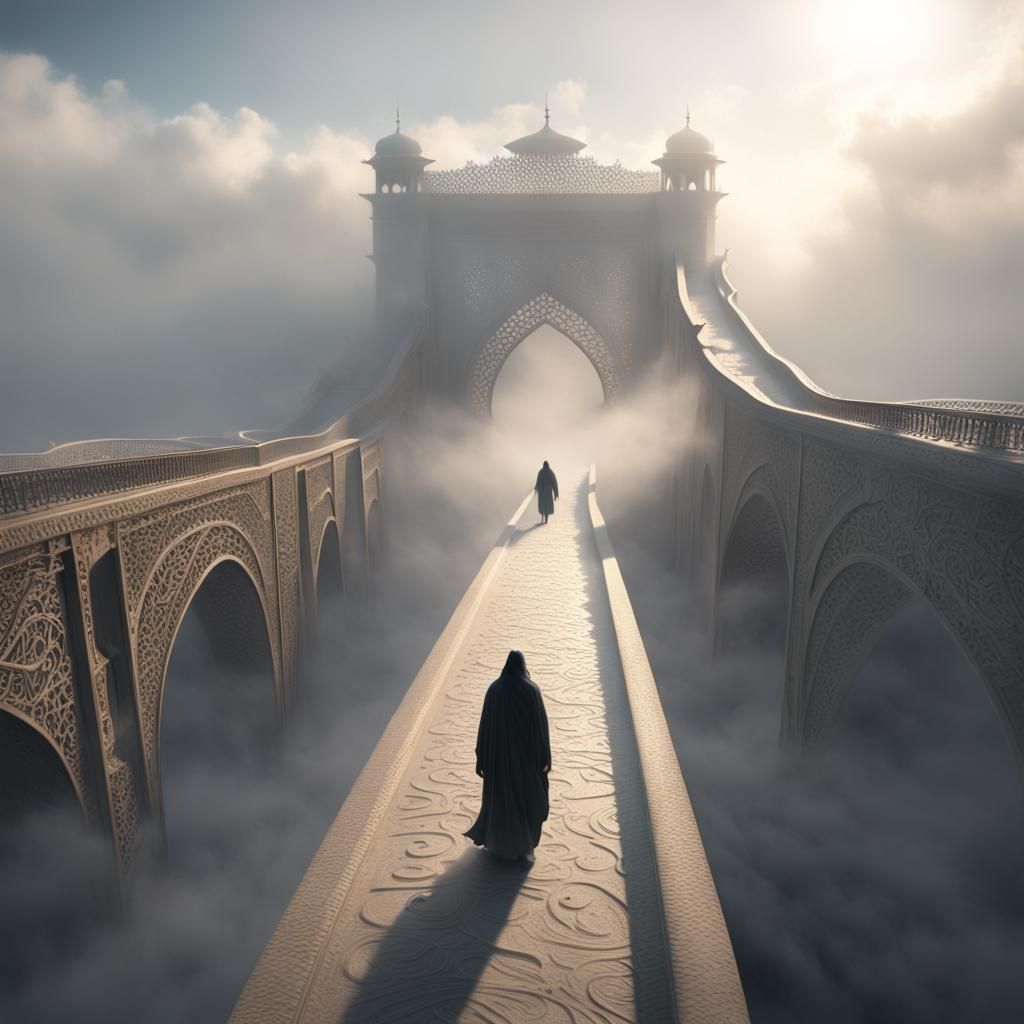 A towering bridge - AI Generated Artwork - NightCafe Creator