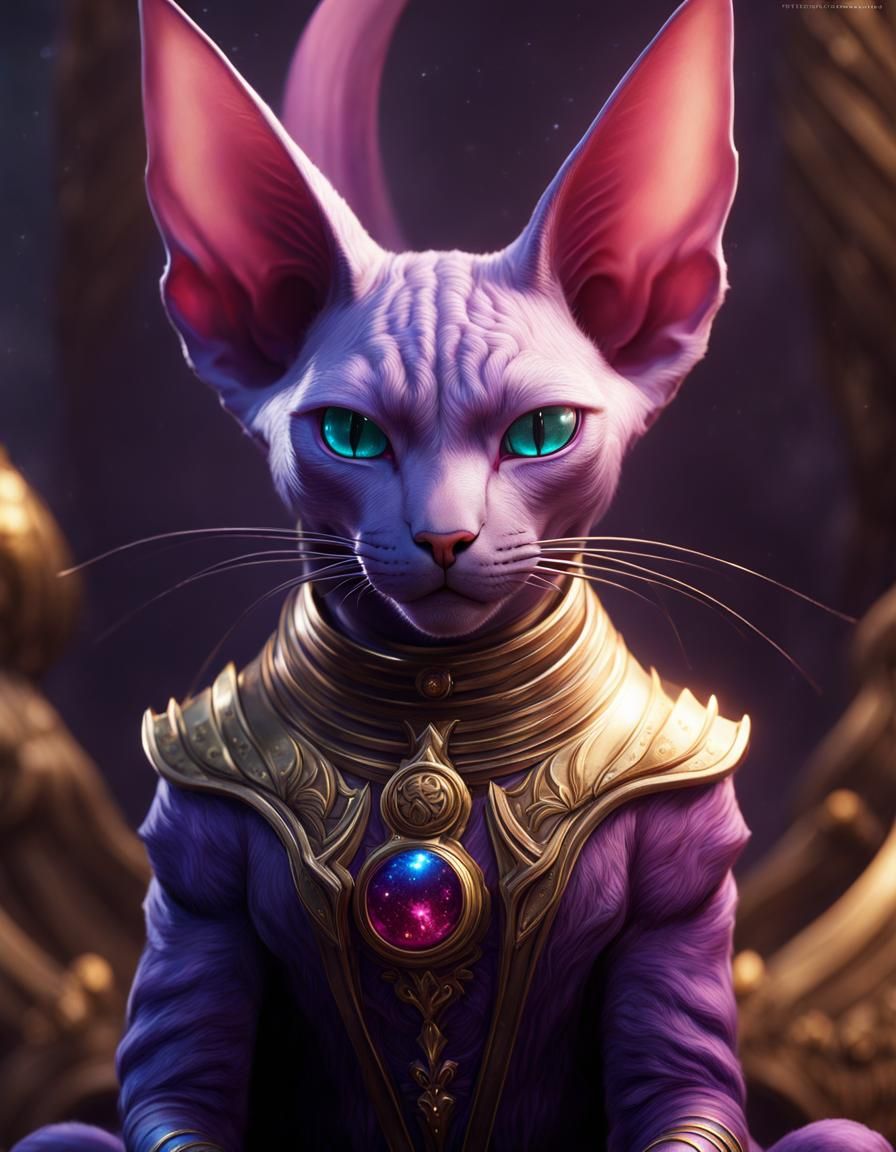 Lord Beerus (cat) - AI Generated Artwork - NightCafe Creator