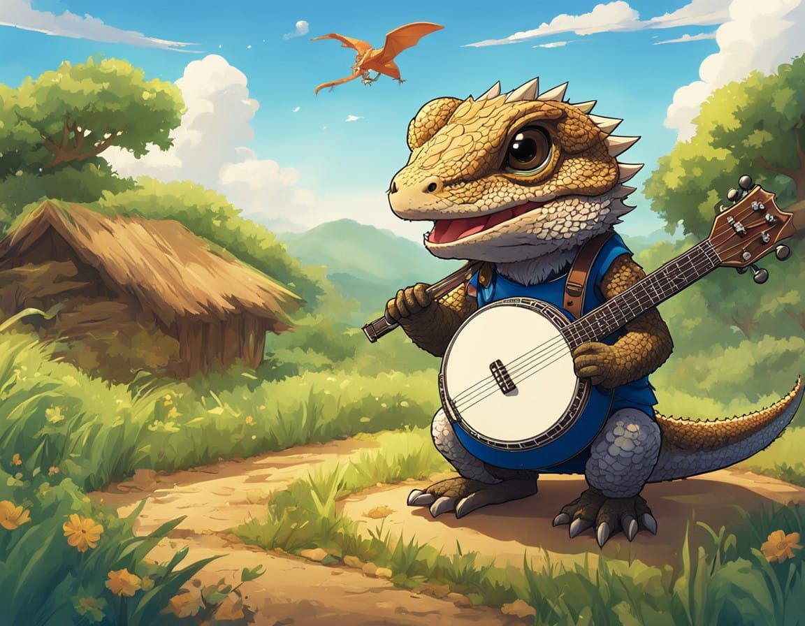 Chibi Bearded Dragon - Chibi Bearded Dragon