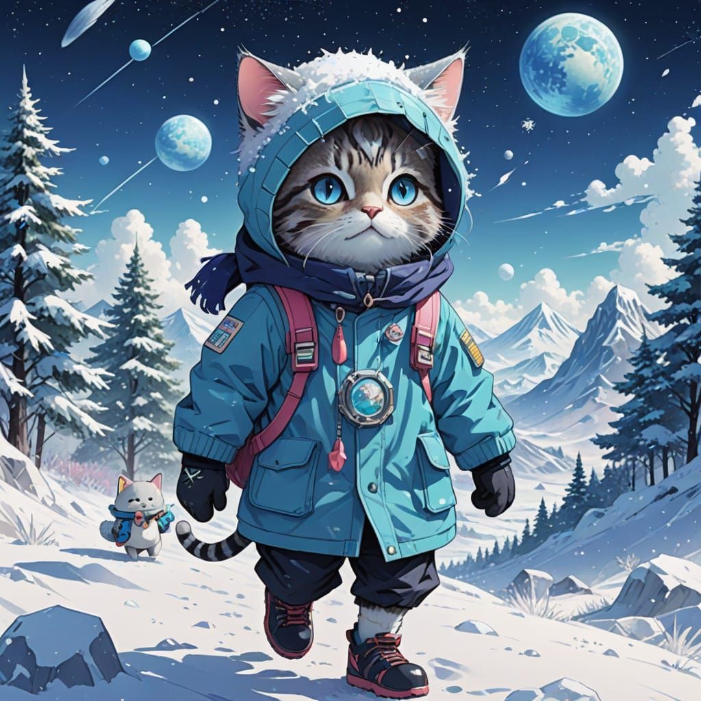 Kitten Space Cat - Kitten Space Cat