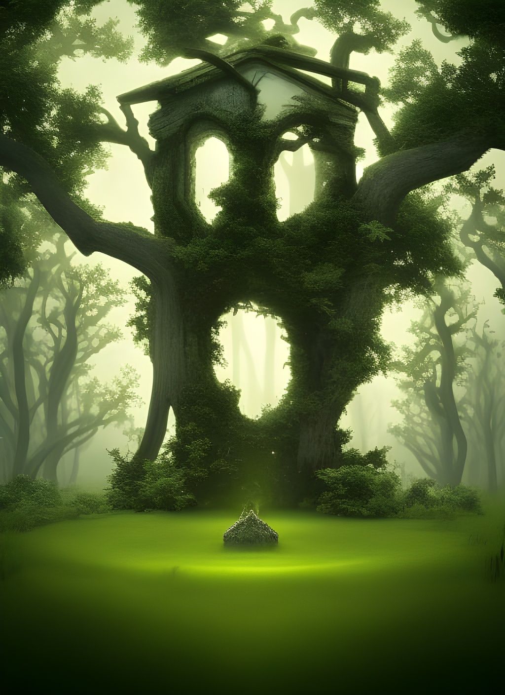 Enchanted Glade series - AI Generated Artwork - NightCafe Creator