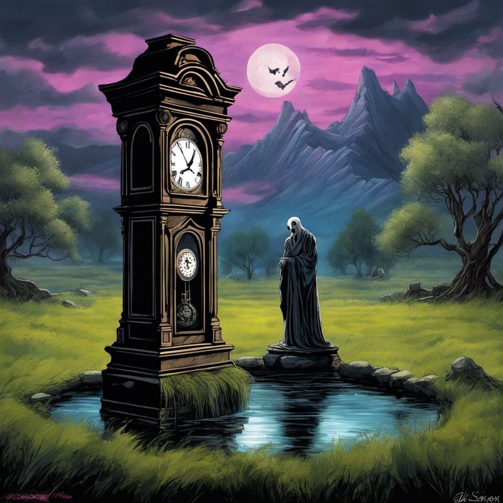 time does not wait - AI Generated Artwork - NightCafe Creator