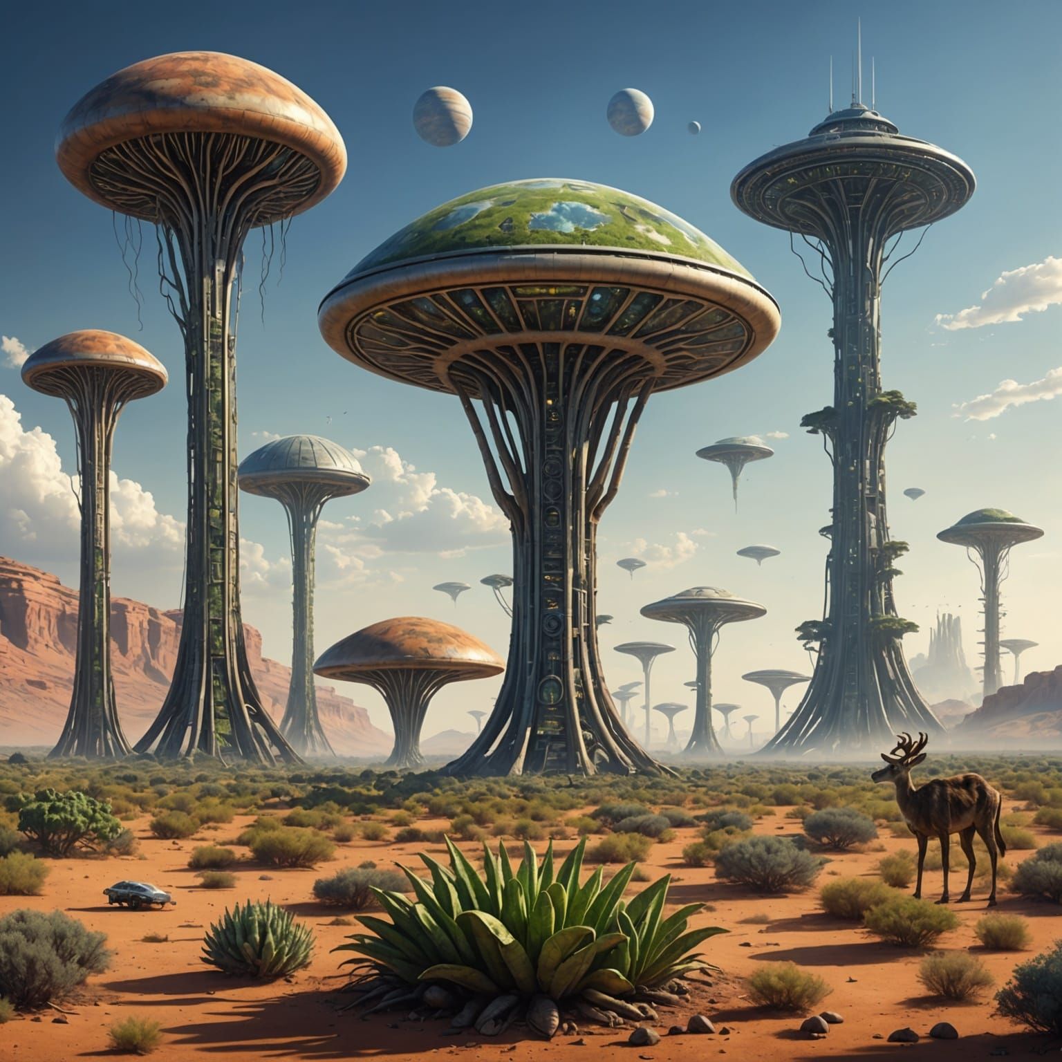 scientific diagrams and sketches of alien life forms as observed on an ...